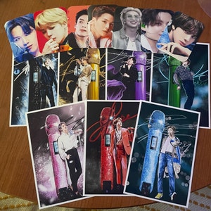 BTS and Their Colored MICS - Etsy