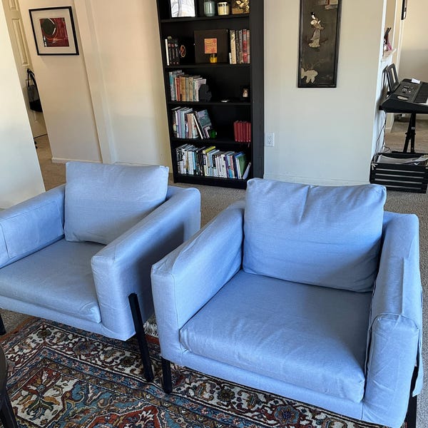 Custom Made Slipcover KOARP Cover, Ikea KOARP Armchair Cover, KOARP ...