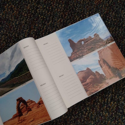 46 Photo Album Insert 200PCS , Linen Cover Photo Book , Family Memory ...