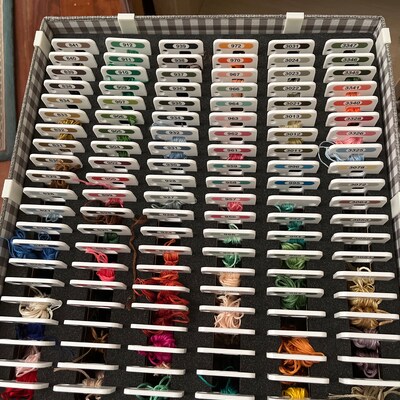 DMC Floss Chip Storage System Acrylic Floss Chips for DMC Standard ...