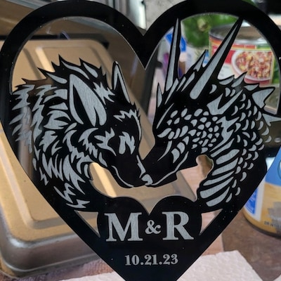 Medieval Sword Wedding Cake Topper Mr and Mrsmaster Sword - Etsy