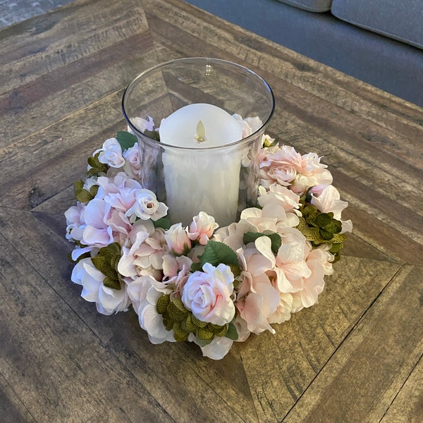 Luxury Floral French Country Table Centerpiece-spring Summer Cottage ...