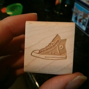 Sneaker Rubber Stamp - Etsy