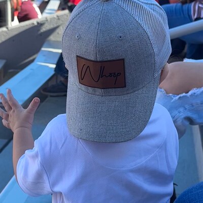 Custom Toddler Ball Cap Hat With Mesh Back, Infant Hat, Signature Hat ...