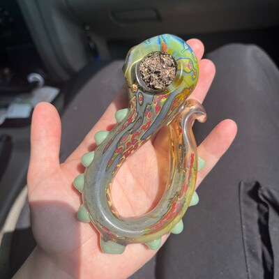 Octopus Glass Pipe/ Glass Pipes/ Pipe/ Pipes - Etsy