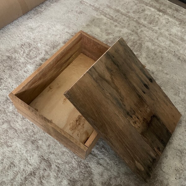 4 Multi-sized Wood Boxes, Farmhouse and Rustic Country Home Decor, Best ...