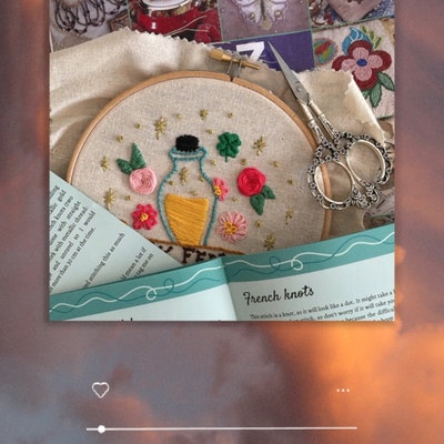 PDF Rustic Embroidery Pattern for Beginners Beady and Bright - Etsy UK