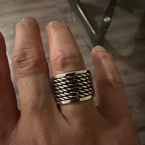 Archangel Saint Michael Silver Men Ring. - Etsy