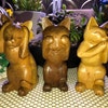 Funny Face Funny Wood Meme Wood Face Figurine Wood Carving - Etsy