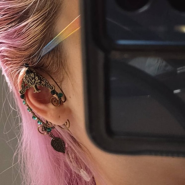 Elf Ear Cuff, No Piercing Elven Ear Cuff, Girls Elf Ear Decoration ...