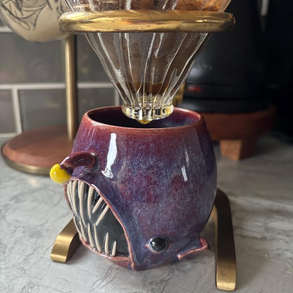Anglerfish Jar With Stopper - Etsy