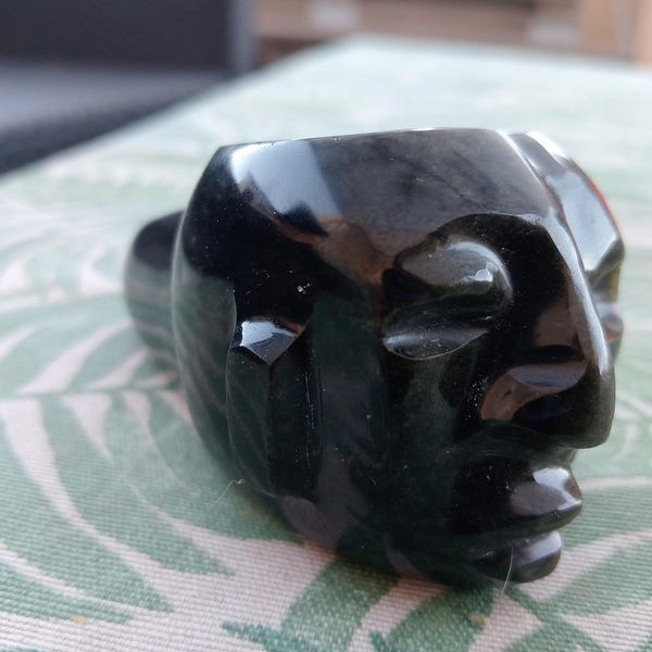 Black Obsidian Sphere, Engraved With the 5 Suns: the Gods of Mexica ...