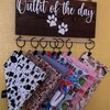 Dog Bandana Holder, Pet Bandana Organizer, Dog Clothing Organizer, Dog ...