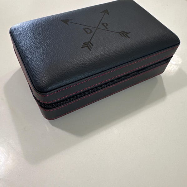 Personalized Travel Cigar Humidor Case With Included Accessories, Cigar ...
