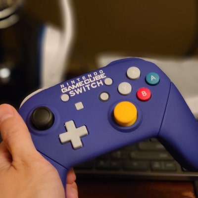Custom Gamecube Themed Nintendo Switch Pro Controller - Etsy