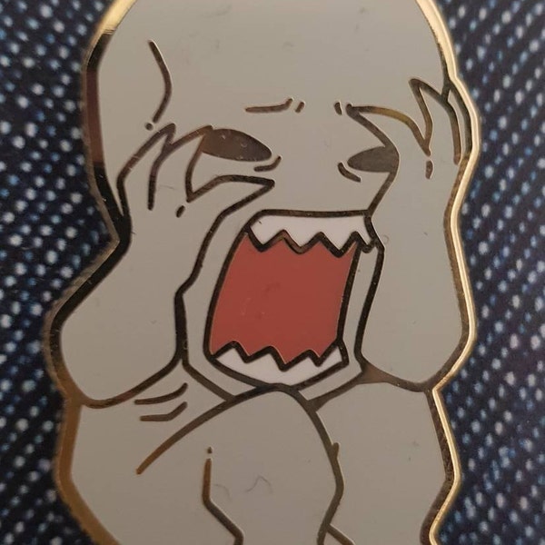 Shy Guy SCP - 096 Hard Enamel Gold Pin - Etsy