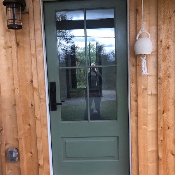 White Handmade Ceramic Tree Luminaries Holiday Trees Candle Lanterns ...