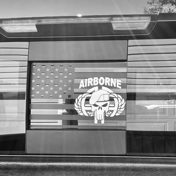 82nd Airborne #2 Car Truck Van Window or Bumper Sticker Vinyl Decal USA ...
