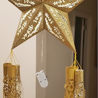 Mini Lighted Filipino Christmas Parol 6 in X 12 in [intricately Cut ...