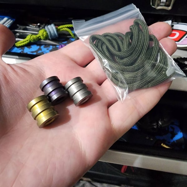 Titanium EDC Bead for / With Lanyard - Etsy