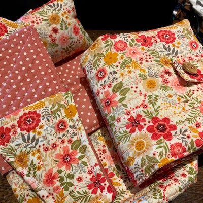 ORT Quilted Thread Catcher Sewing and Pattern Instructions/ - Etsy