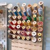 Spool Rack Thread Holder Sewing Pegboard Storage Sewing Room Organiser ...