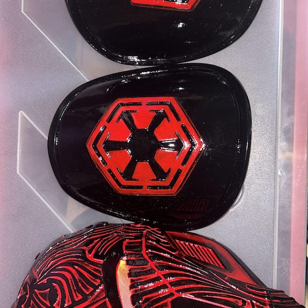 Empire Shoulder. Sith Armor. Jedi Armor Weathered Cosplay Prop, Cosplay ...