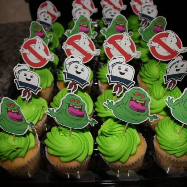 Ghostbusters Toppers Instant Download , Ghostbusters Cupcakes Toppers ...