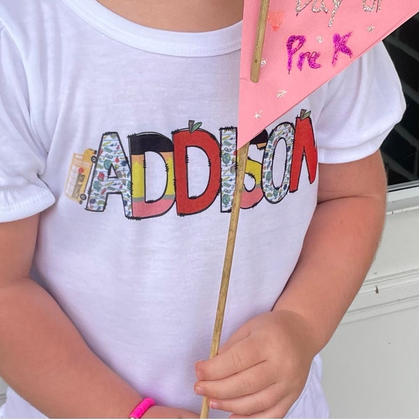 Teacher Doodle Letters, Back to School, Pencil Hand Drawn Doodle Alpha ...