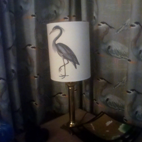 Crow Lamp Shade: Bird Ceiling Light, Bird Decor - Etsy