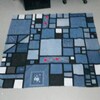 Stained Glass/denim Quilt Pattern - Etsy