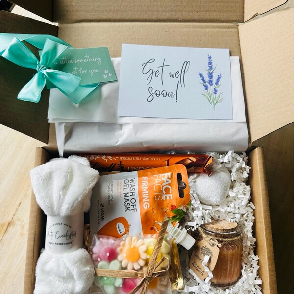Christmas Spa Gift Box Pamper Hamper Xmas Eve Box Stocking Filler for ...