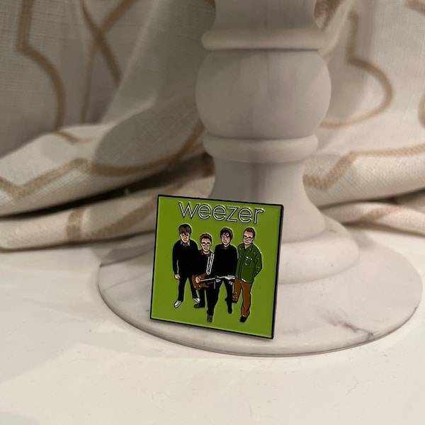 Green Album Enamel Pin - Etsy
