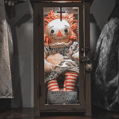 Annabelle Doll Box A Case for Your Vintage Raggedy Ann Doll or Haunted ...