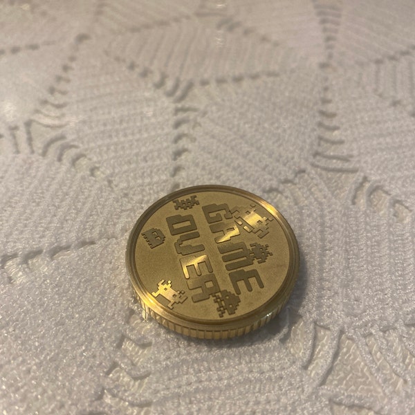 Game Over Coin - Etsy