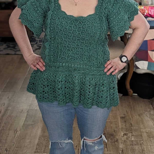 Crochet Dress WRITTEN PATTERN | Aviva Dress | for All Sizes (PDF File ...
