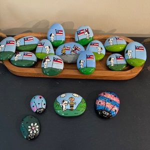 Graduation Ladybug Painted Rock - Etsy