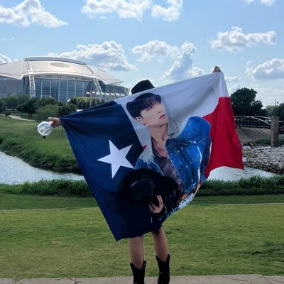 TWICE Mina Photoshoot Flag Banner, TWICE Mina Kpop American Flag ...