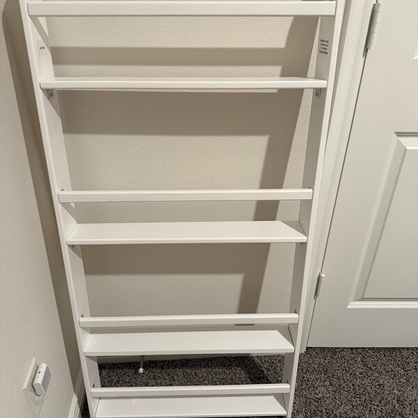 Cook Book Shelf ,narrow Tall Recipe Bookshelf, Wall Mounted Wide ...