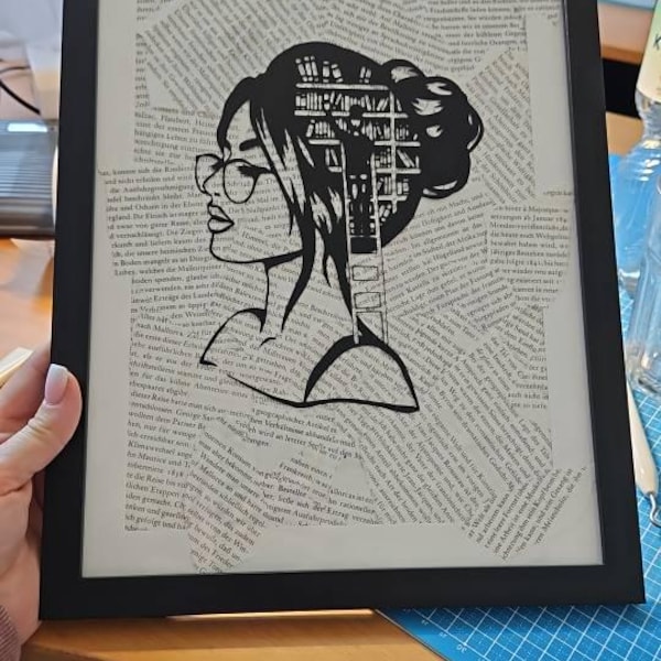 Just a Girl Who Loves Books Svg Png Dxf, Lady Library Png - Etsy