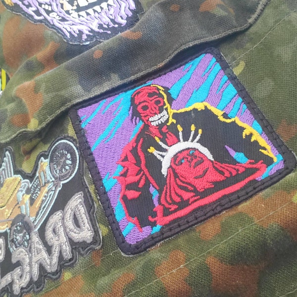 Alien Embroidered Patches - Etsy
