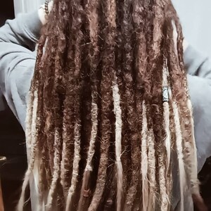 Synthetic Dreadlock Extensions With Luxury Human Hair Ends. Luxury ...