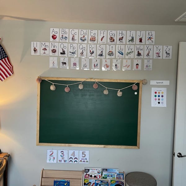 INITIAL SOUND Phonics Alphabet Cards, Montessori Letter Tray or Bag ...