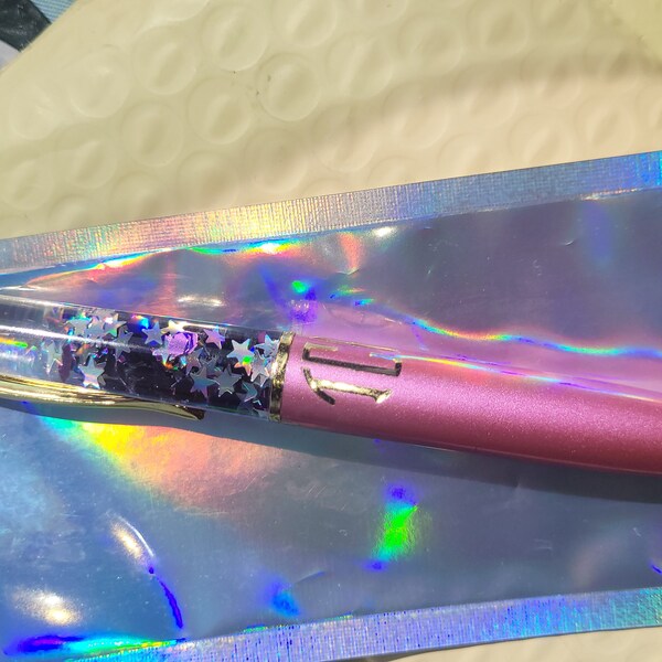 Custom Floating Glitter Fat Pens you Pick Colors - Etsy
