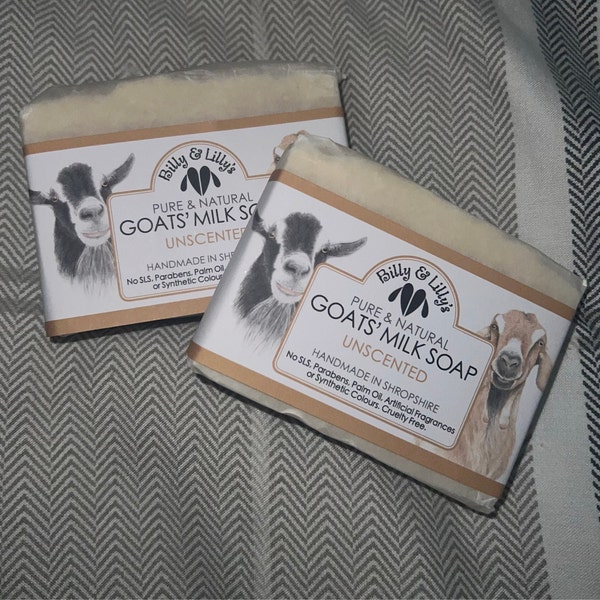 Honey & Oats Goats Milk Soap Bar Handmade With Fresh Goats Milk, All ...