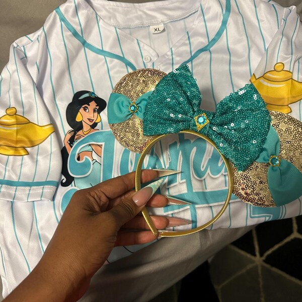 Large Daisy Duck Lavender Mouse Ears With Sequin Bow on Headband ...