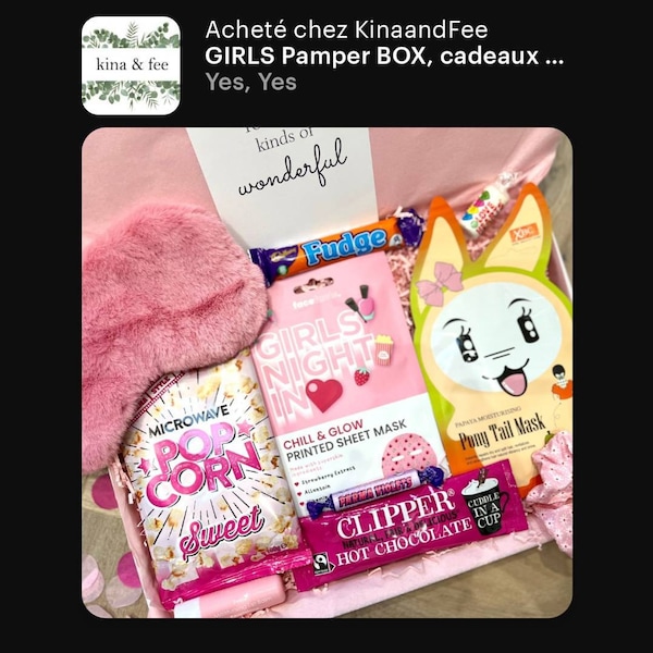 Girls Treat Box | Little Girls Birthday Box | Pamper Box | Party ...