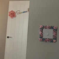 Floral Light Switch Surround Light Switch Cover Home Decor Nursery ...