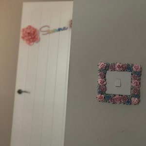 Heart Light Switch Surround Light Switch Border Home Decor Nursery ...
