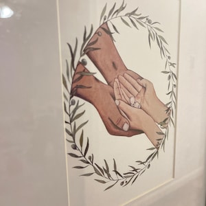 Jesus Christ Faceless Portrait Watercolor Print - Etsy